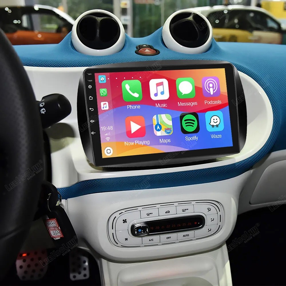 izzishop.pl | Radio Nawigacja dla Mercedes SmartTwo C453/A453 z CarPlay i Android Auto - 1/32GB